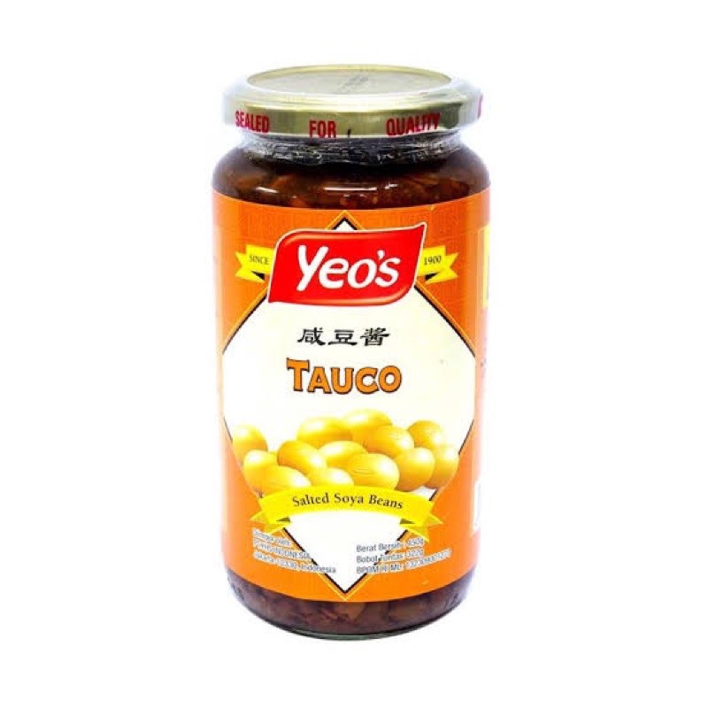 Jual Tauco Yeos 450g/ salted soya beans | Shopee Indonesia