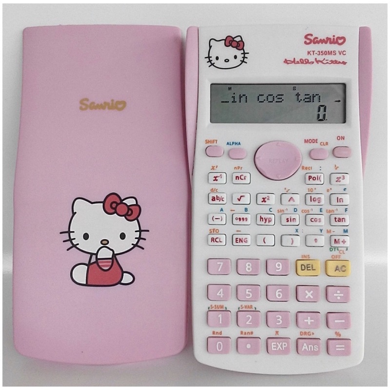Jual KALKULATOR ILMIAH SCIENTIFIC HELLO KITTY 12 Digits | Shopee Indonesia