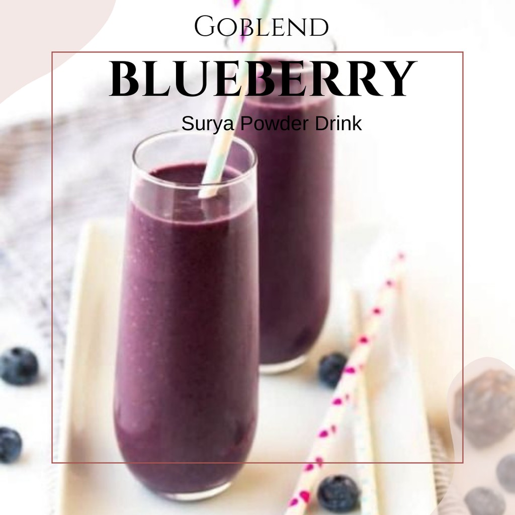 Jual Bubuk Minuman Rasa BLUEBERRY 1Kg / BLUEBERRY powder / Bubuk ...