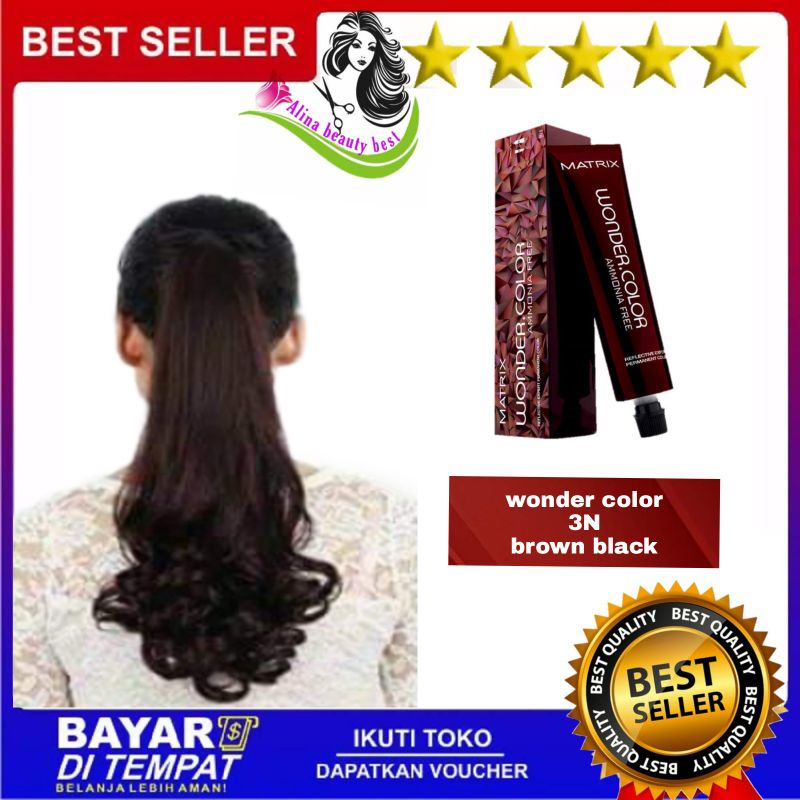 Jual matrix wonder color series - no ammonia 90ML 3N (brown black ...