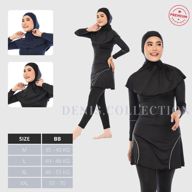 Jual Denis Swimwear 012 - Baju renang muslimah syari dewasa wanita ...