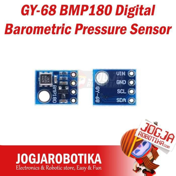 Jual GY-68 BMP180 Digital Barometric Pressure Sensor Module | Shopee ...