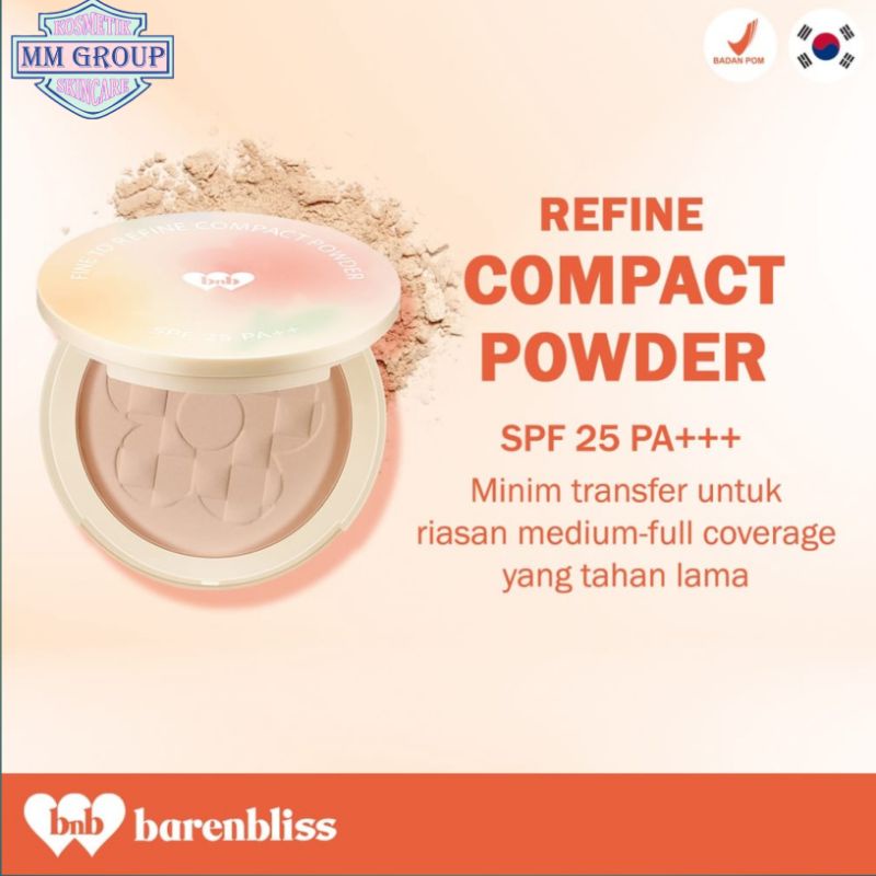 Jual Barenbliss Fine To Refine Compact Powder | Shopee Indonesia