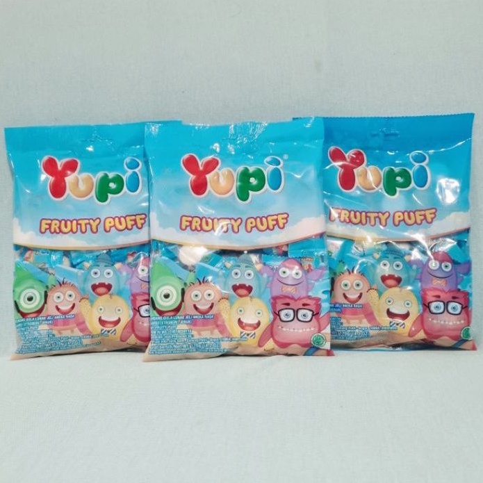 Jual Yupi Fruity Puff Pack (120 gr) | Shopee Indonesia