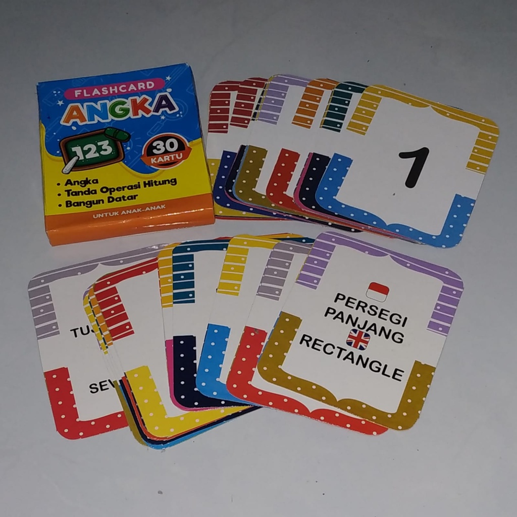 Jual Flash Card Kartu Pintar Edukasi Anak | Shopee Indonesia