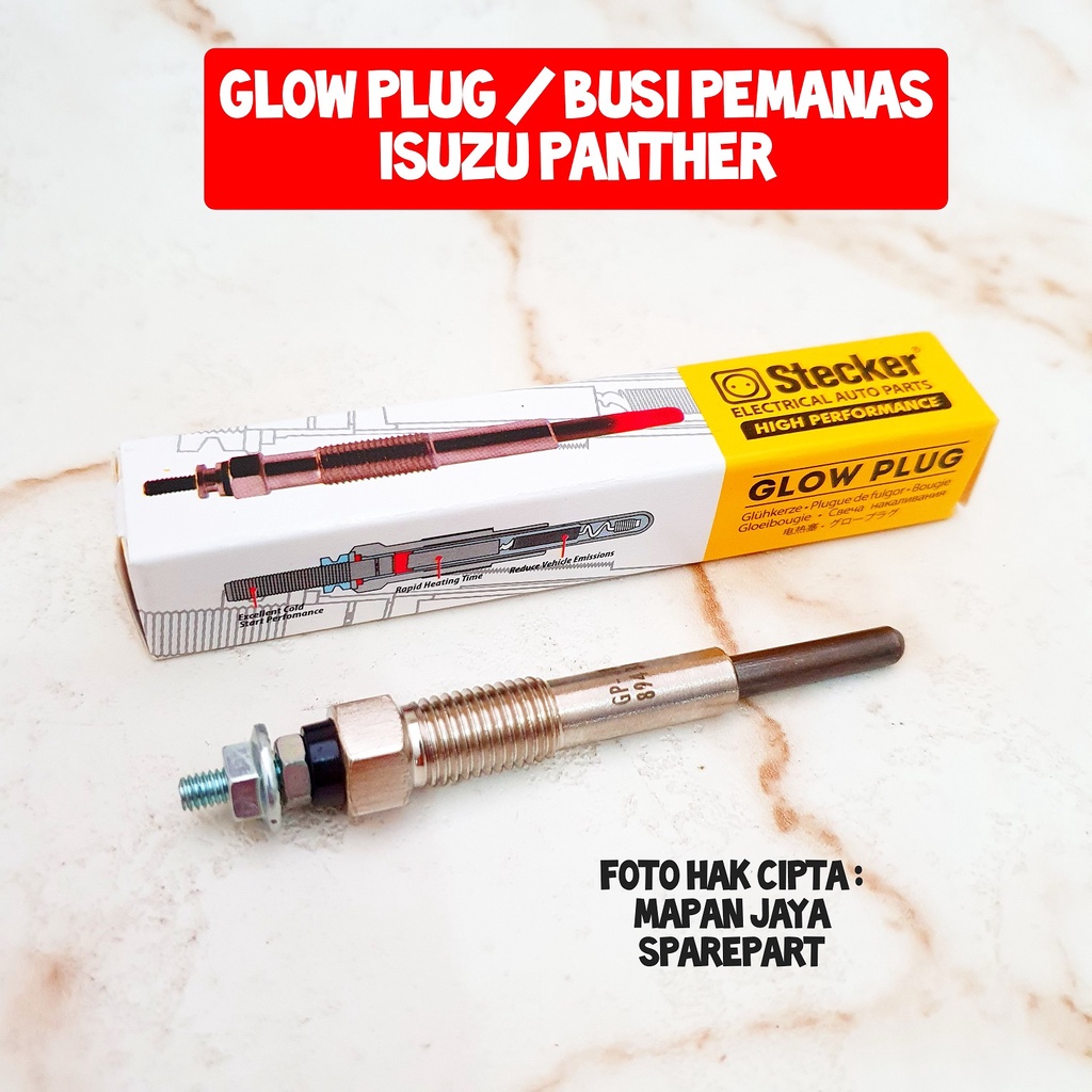 Jual BUSI PEMANAS GLOW PLUG ISUZU PANTHER KOTAK PANTHER TOURING ORI ...