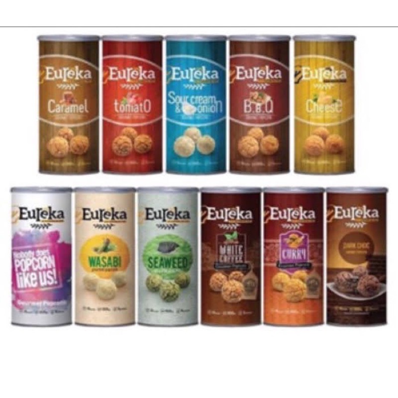 Jual EUREKA POPCORN (CAN PACKAGE 70g) | Shopee Indonesia