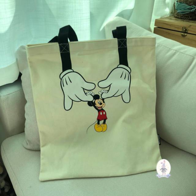 Jual Disney Mickey Mouse Totebag Tas Tote Mickey Original | Shopee ...