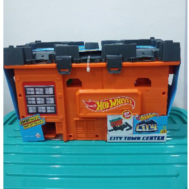 Jual City Town Center Hotwheels Track Set | Shopee Indonesia