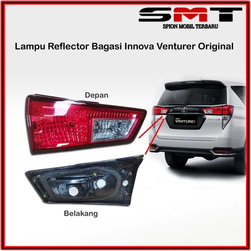 Jual Lampu Reflektor Bagasi Grand Innova Venturer Original Kanan Atau ...