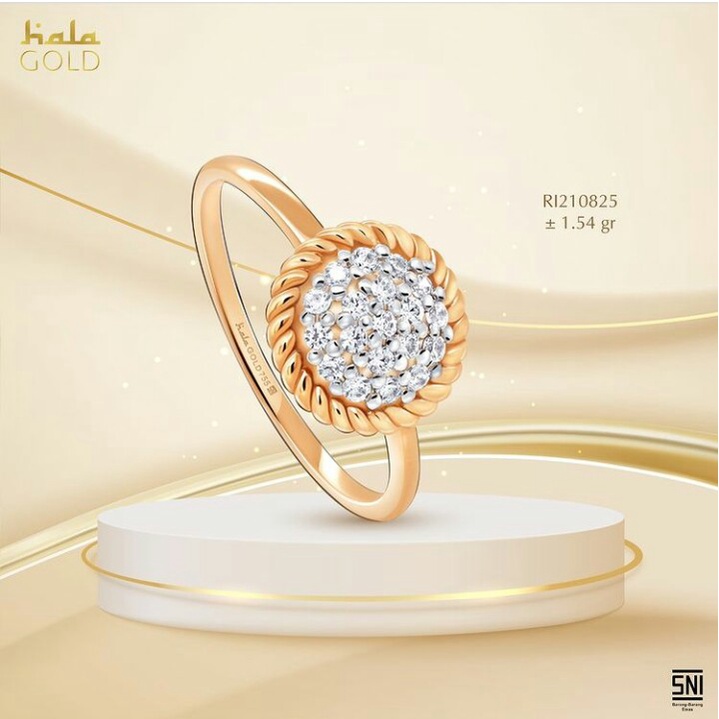 Jual Cincin Hala Gold Kilau Vol.3 Collections RI210825 | Shopee Indonesia
