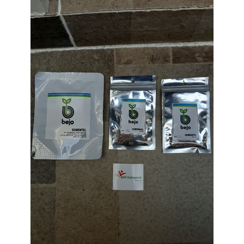Jual hidroponik benih selada SEMENTEL bejo seed repacking 50 pill ...