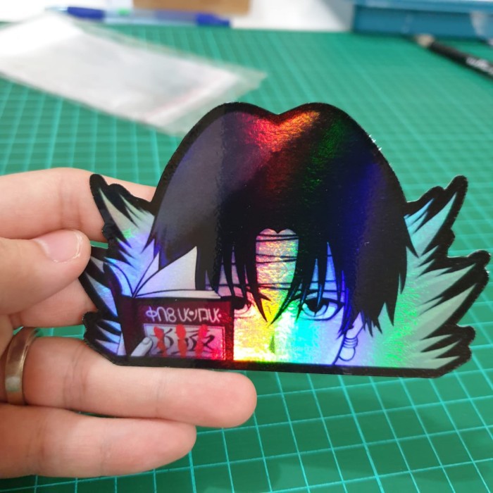 Jual Sticker Hologram Anime - PSH145 - Besar - Hunter X Huter - Chrollo ...
