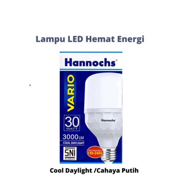 Jual HANNOCHS LAMPU LED VARIO 32 WATT (CAHAYA PUTIH) | Shopee Indonesia