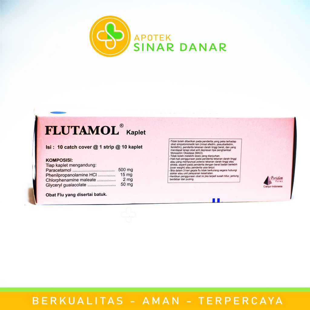 Jual FLUTAMOL TABLET 1 BOX 10 STRIP@100 TABLET | Shopee Indonesia