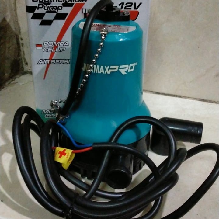 Jual YAMAMAX PRO Pompa Celup DC 12 Volt Air Bersih / DC Submersible ...