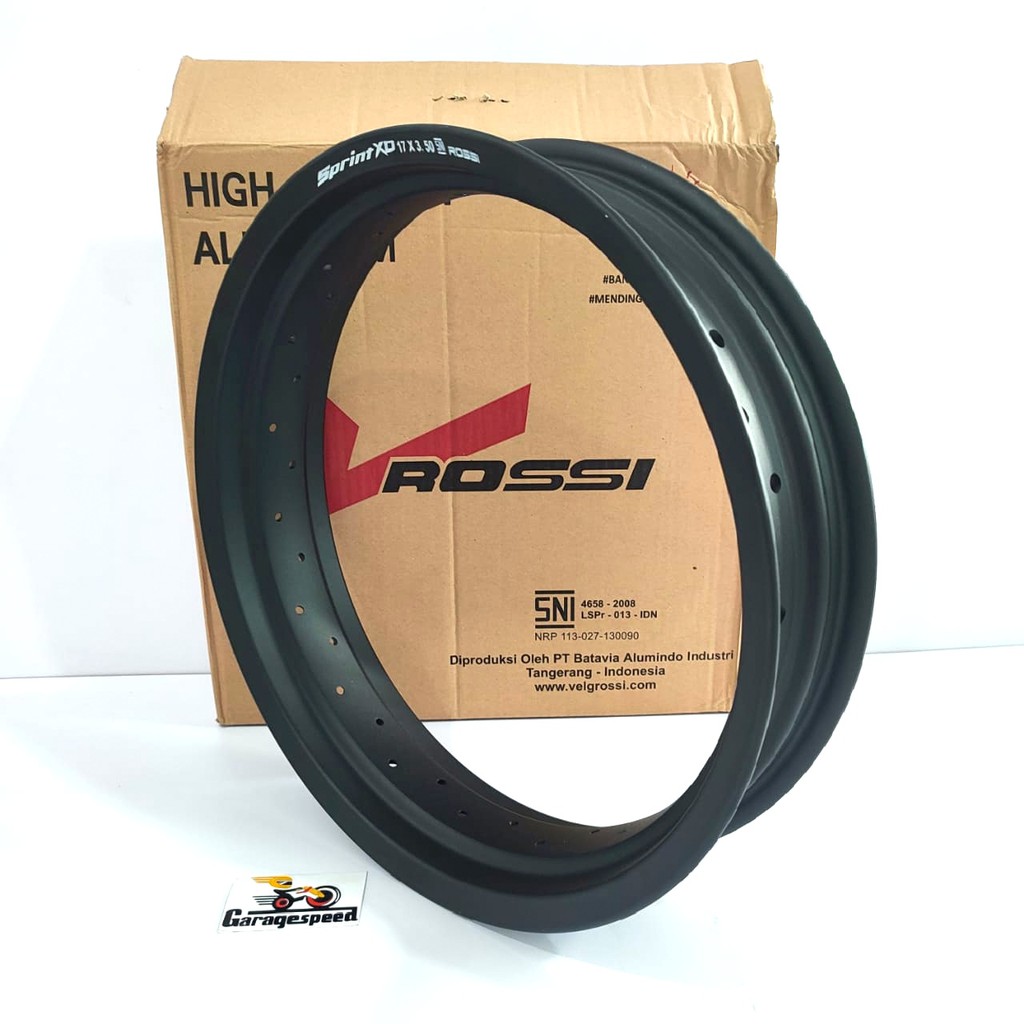 Jual Velg Supermoto Rossi Sprint XD 250 17 300 17 350 17 36H KLX CRF ...