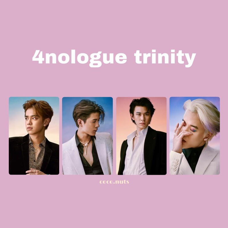 Jual THAI ACTOR PHOTOCARD 4NOLOGUE TRINITY (1 SET ISI 4 PCS) | Shopee Indonesia