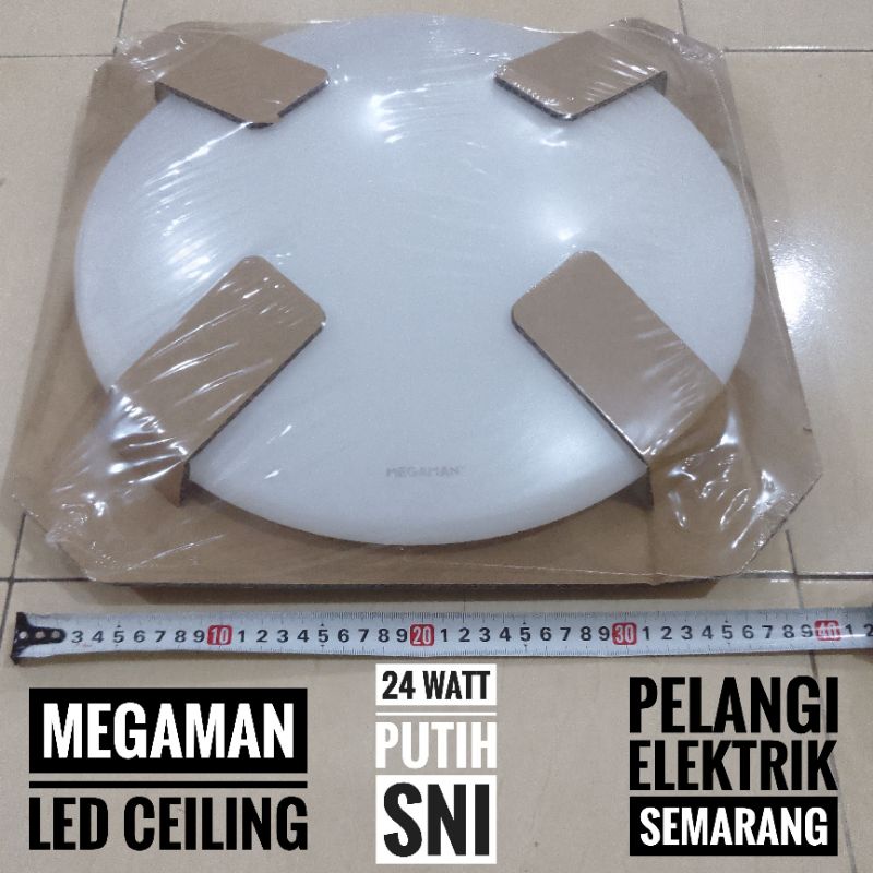 Jual MEGAMAN Lampu LED Ceiling 24 Watt 24w Baret OB Garansi 2 Tahun SNI ... Jual MEGAMAN Lampu LED Ceiling 24 Watt 24w Baret OB Garansi 2 Tahun SNI ...