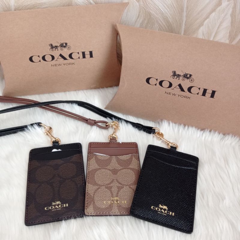 Jual Lanyard ID Card / Name Tag Coach | Shopee Indonesia