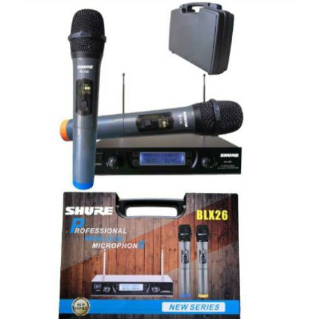 Jual MIC WIRELESS SH BLX26/BLX 26 FREE KOPER ( HANDHELD ) | Shopee Indonesia