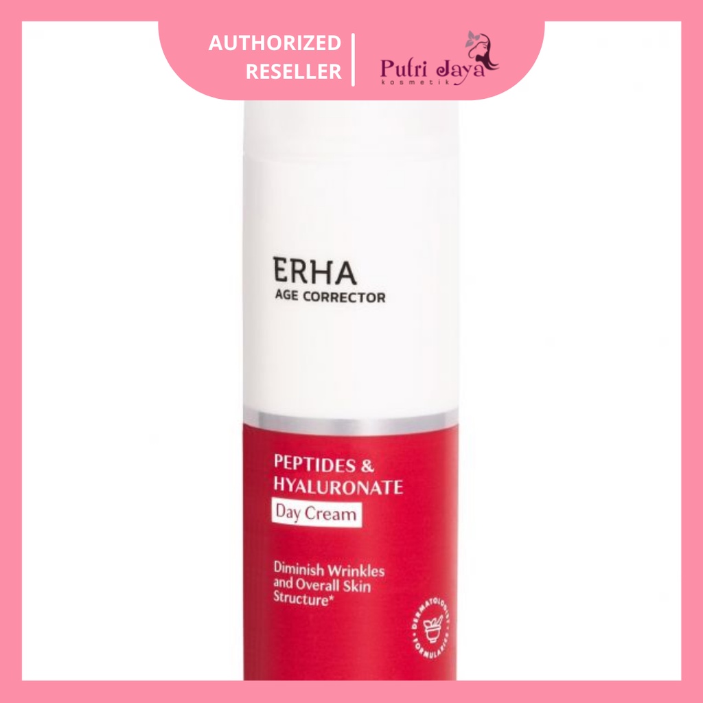 Jual ERHA Age Corrector Day Cream Peptides & Hyaluronate - 30G | Shopee ...