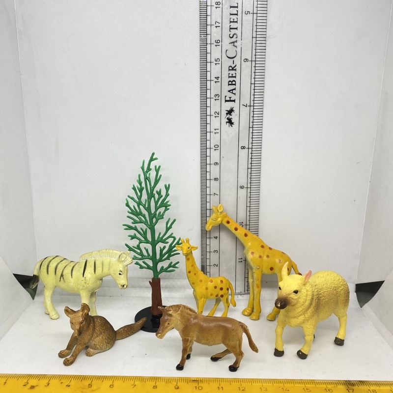 Jual Satu Set Mainan Hewan Hewanan / Animal Set Mainan Anak Anak (Set C ...