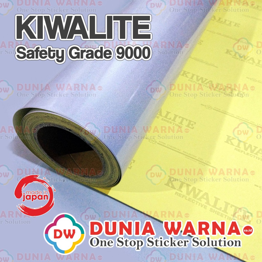 Jual [60cm x 45m] KIWALITE Reflective 9000 SAFETY GRADE SG ROLL ...