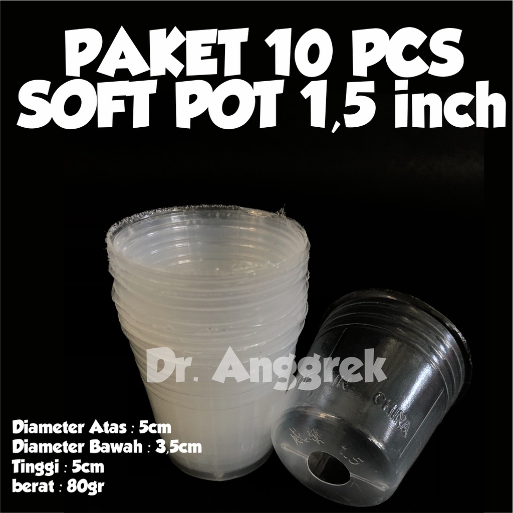 Jual Paket Softpot Khusus Anggrek/Pot Pembibitan Anggrek Berbagai ...