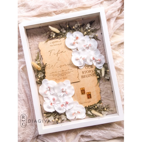 Jual Mahar rustik / mahar rustic / mahar nikah transparan / mahar ...