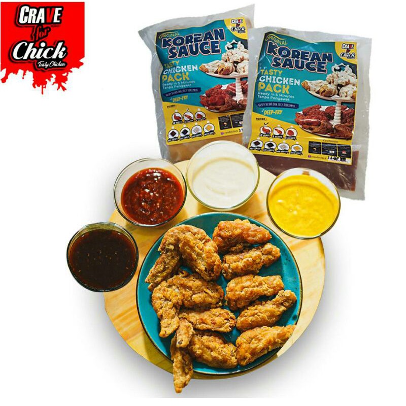 Jual Korean Tasty Chicken Pack - Wing 10pcs(550gr) | Shopee Indonesia