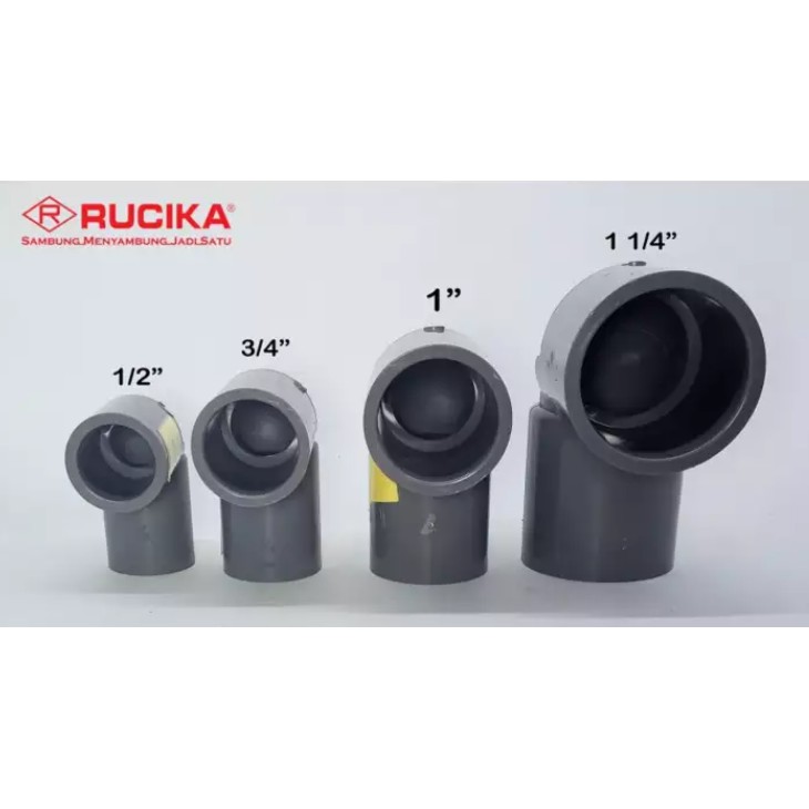 Jual Keni / Elbow / Knee RUCIKA AW 3/4 inch / Sambungan L pipa | Shopee Indonesia