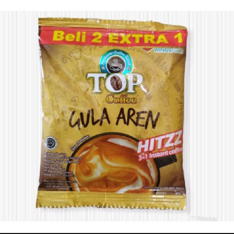 Jual Top Coffe / Top Kopi atau Kopi Gula Aren 20 gr | Shopee Indonesia