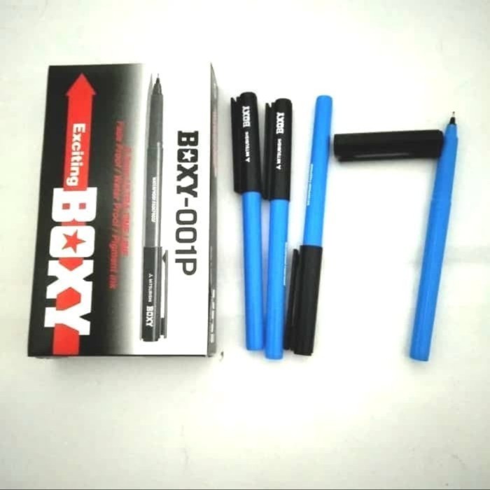Jual Pulpen BOXY 001P 0.3mm dan BOXY UB 105-0,5mm | Shopee Indonesia