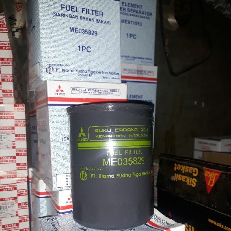 Jual Fuel Filter Up / Filter Solar Atas canter ps125 ME035829 ASLI ...