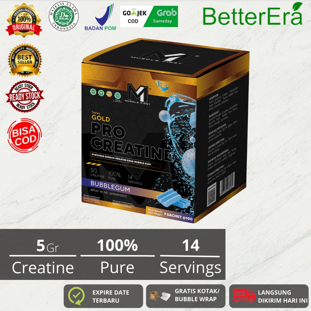 Jual Muscle First Pro Creatine 1 Box 7 Sachet 14 Serving -M1 rasa ...