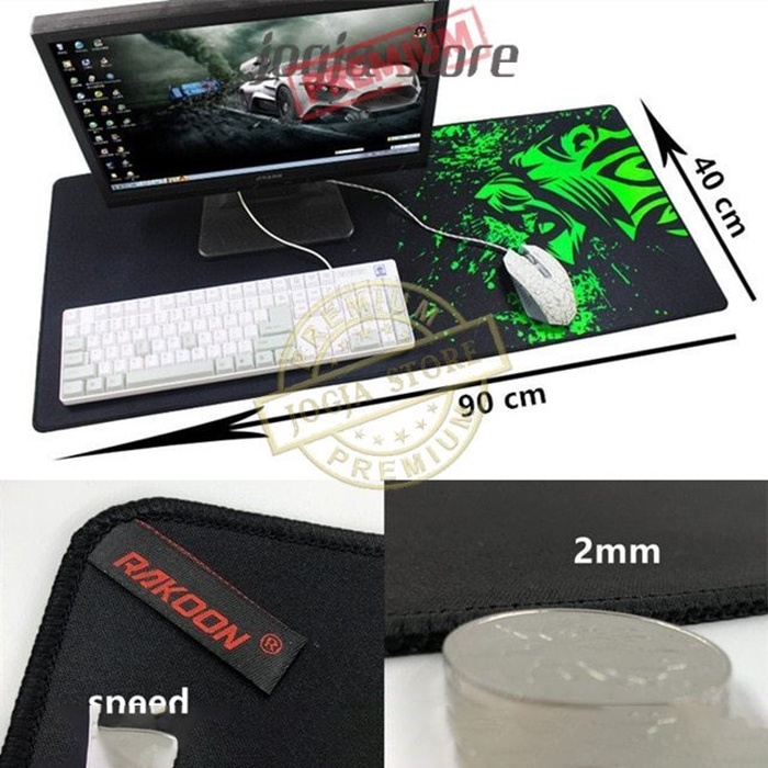 Jual Alas Mouse Game Pad Gaming Desk Mat Speed Surface 40 x 90 cm ...