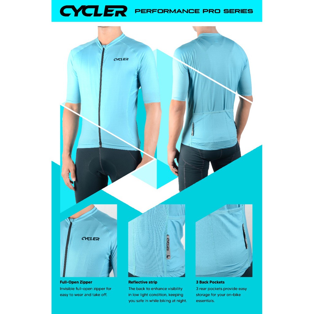 Jual JERSEY SEPEDA XC ROADBIKE CYCLER OPTIMUS TOSCA | Shopee Indonesia