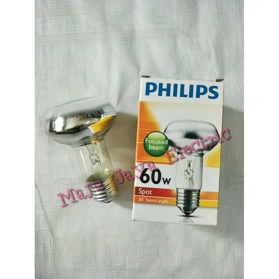 Jual Lampu Penghangat Ayam Philips Spot 60 watt w Reflector Bulb 60W ...