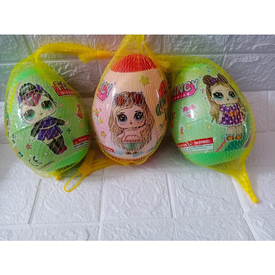Jual Mainan Telur Besar Berhadiah ( Egg Surprise ) /Telur Besar ...