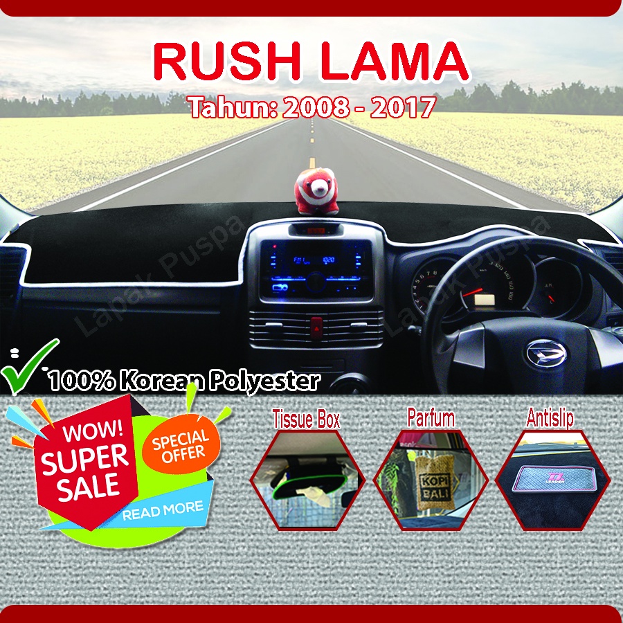 Jual Cover Dashboard Mobil Rush Lama | Shopee Indonesia