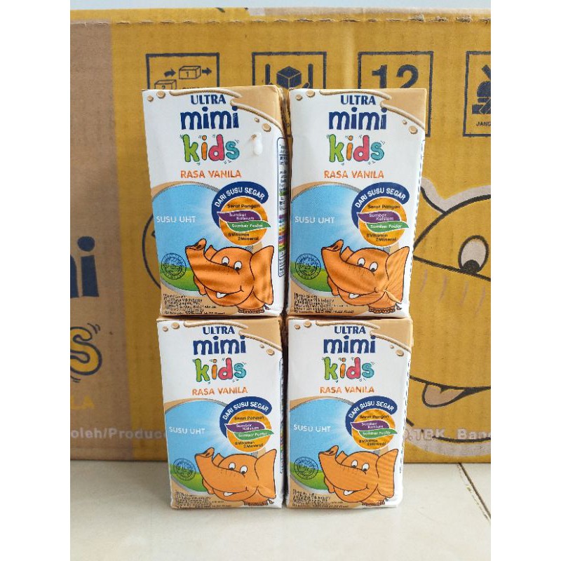 Jual Susu Ultra Mimi Vanila 125 ML | Shopee Indonesia