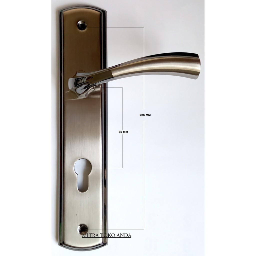 Jual Gagang Pintu Rumah Set Komplit Ukuran besar (UKURAN NORMAL 25CM ...