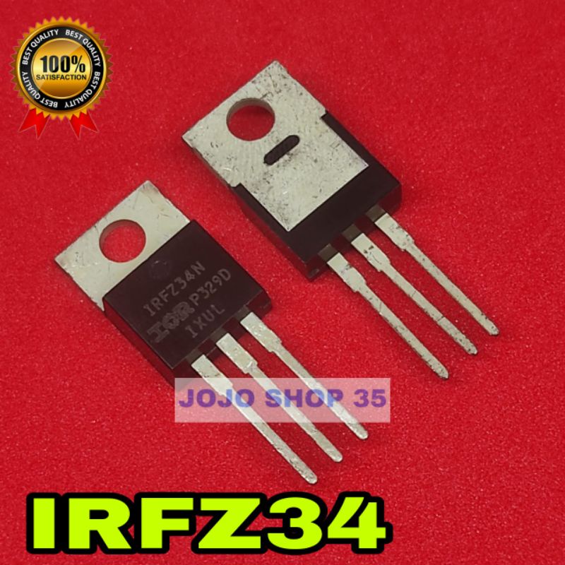 Jual IRFZ34N IRFZ34 N TRANSISTOR MOSFET IRFZ34 IRF Z34 HIGH QUALITY ...