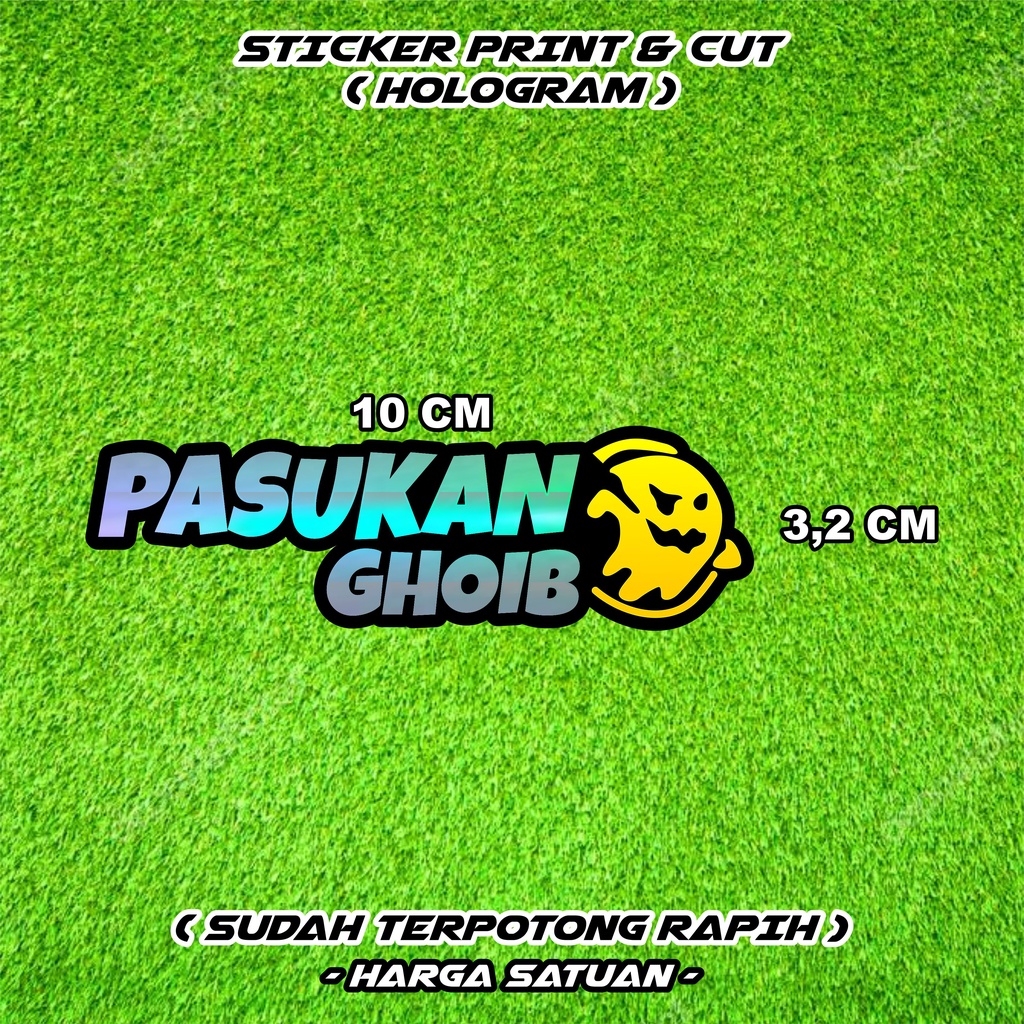 Jual Sticker Racing Hologram Print & Cut Sticker Motor ( SATUAN ...