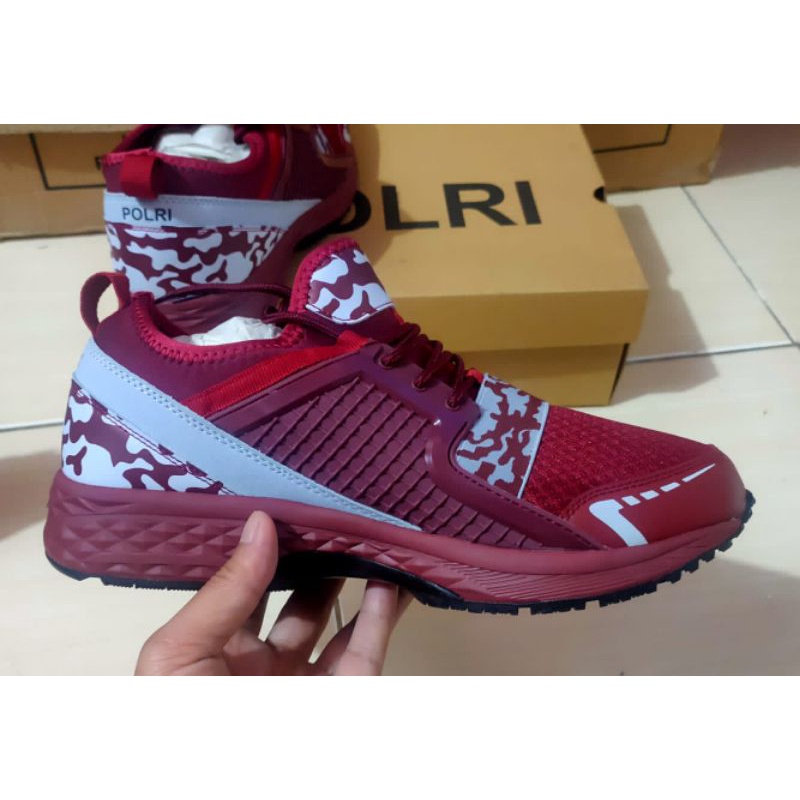 Jual Sepatu olahraga polri jatah terbaru | Shopee Indonesia