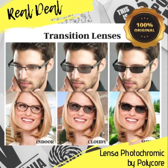 Jual LENSA INALITE PHOTOCHROMIC BY POLYCORE PHOTOGREY ORIGINAL 100% GARANSI 1 TAHUN | Shopee ...
