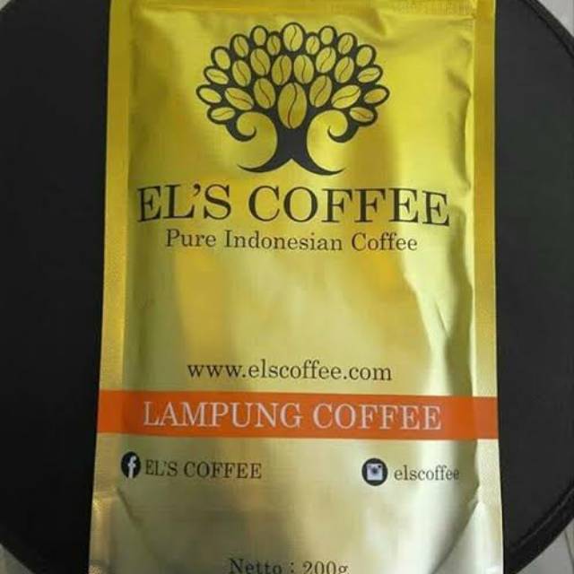 Jual Kopi Lampung El's Coffee Special Gold | Shopee Indonesia