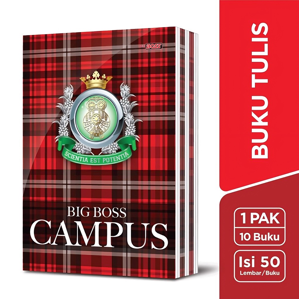 Jual Buku Bigboss Campus 50 Lembar (10/Pak) | Shopee Indonesia