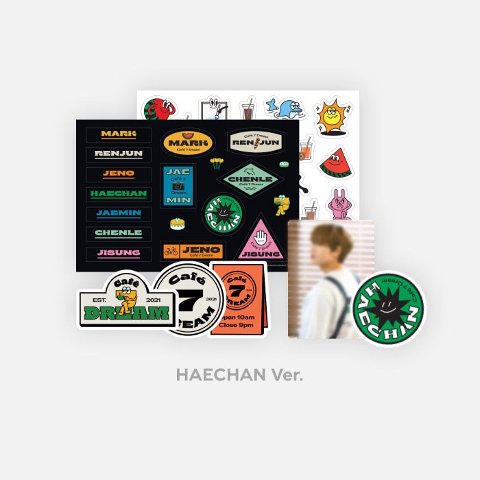 Jual NCT Dream - LUGGAGE STICKER SET + 1 PHOTOCARD (7 Dream Official ...